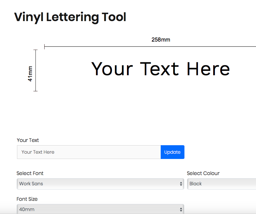 Vinyl Lettering - SignsAndDecals.co.nz