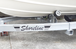 Custom Trailer Name Lettering - SignsAndDecals.co.nz